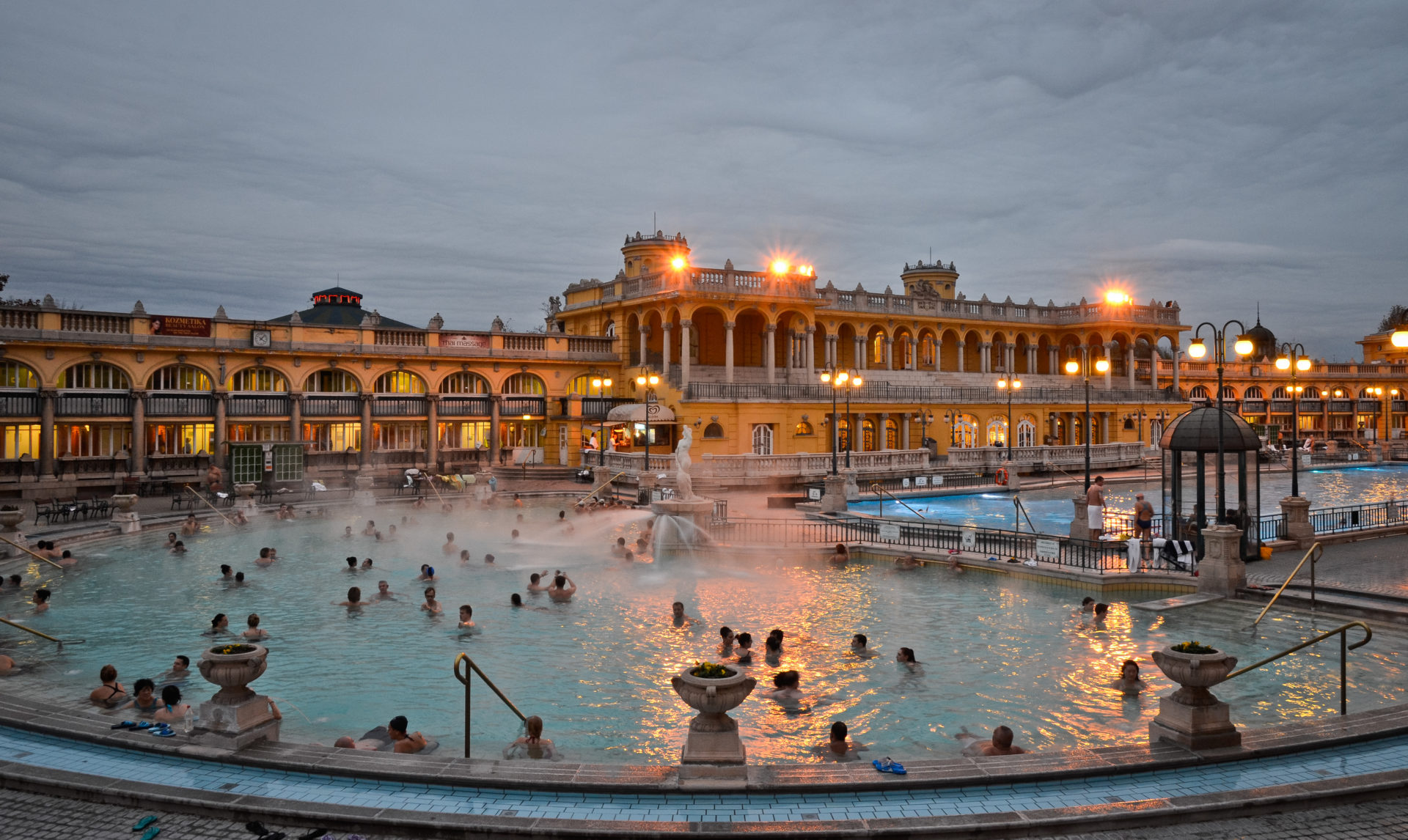 The Many Characteristic Baths Of Budapest Spice Of Europe